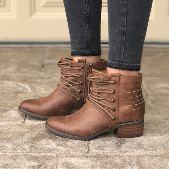 Urban Outfitters | Shoes | Rope Lace Slashed Distressed Ankle Boots ...